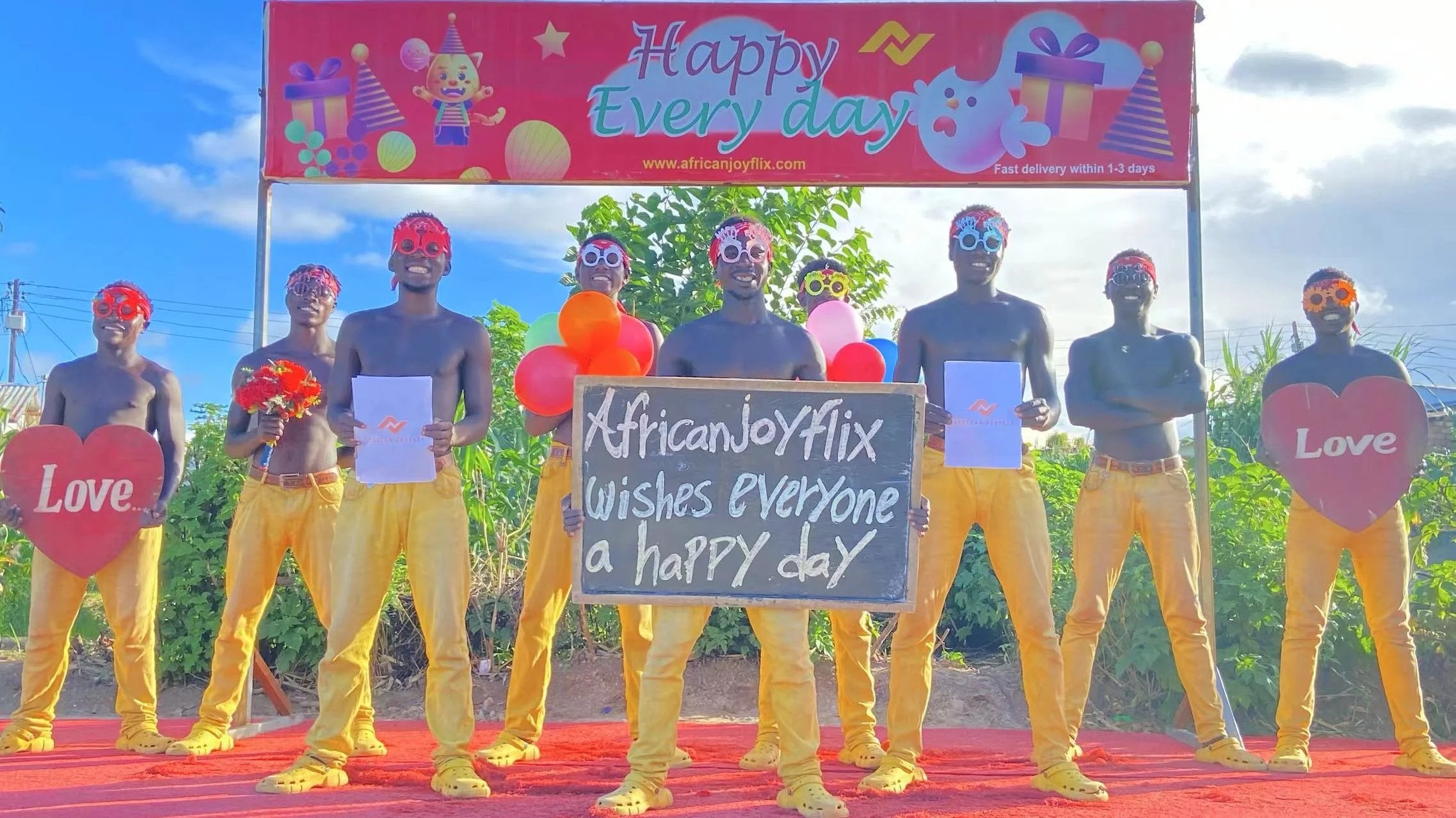 African Blessings Video - Custom Birthday Gifts – Africanjoyflix